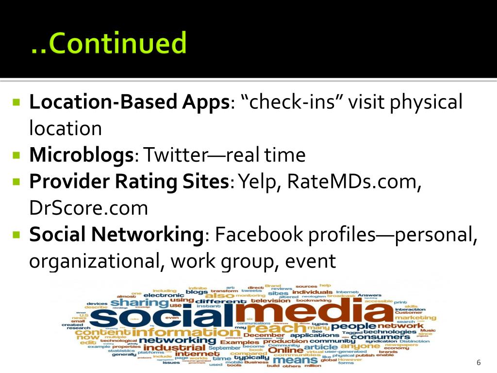 PPT - The Role of Social Media on Health Care PowerPoint Presentation ...