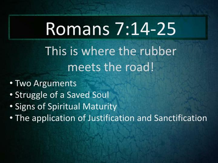 PPT - Romans 7 PowerPoint Presentation - ID:2311192