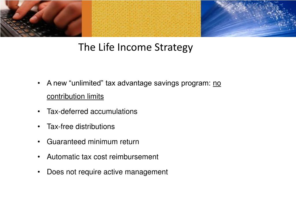 PPT - Why the Life Income Strategy ™ makes sense…now PowerPoint ...