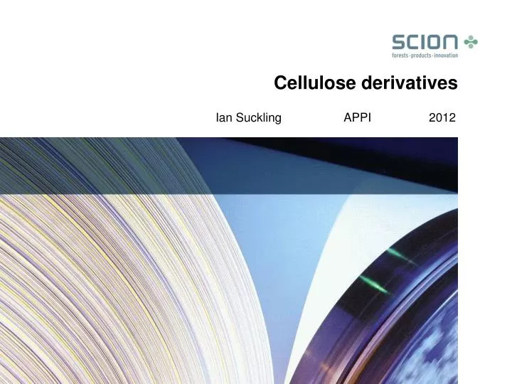 PPT - Cellulose derivatives PowerPoint Presentation, free download - ID ...