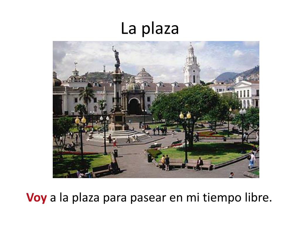 PPT - Los lugares en mi pueblo PowerPoint Presentation, free download ...