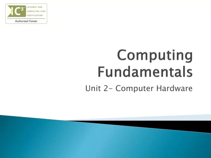 PPT - Computing Fundamentals PowerPoint Presentation, free download - ID:2315529