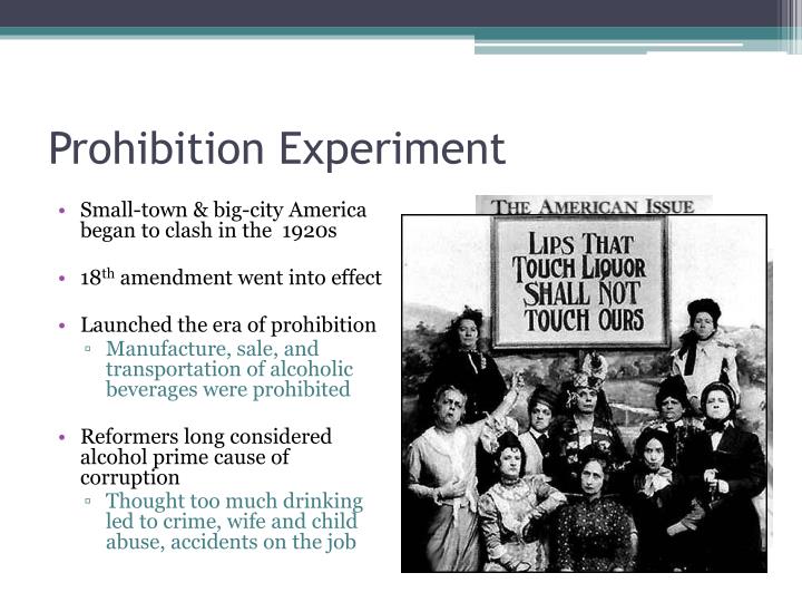 PPT - Prohibition and Organized Crime PowerPoint Presentation - ID:2315615