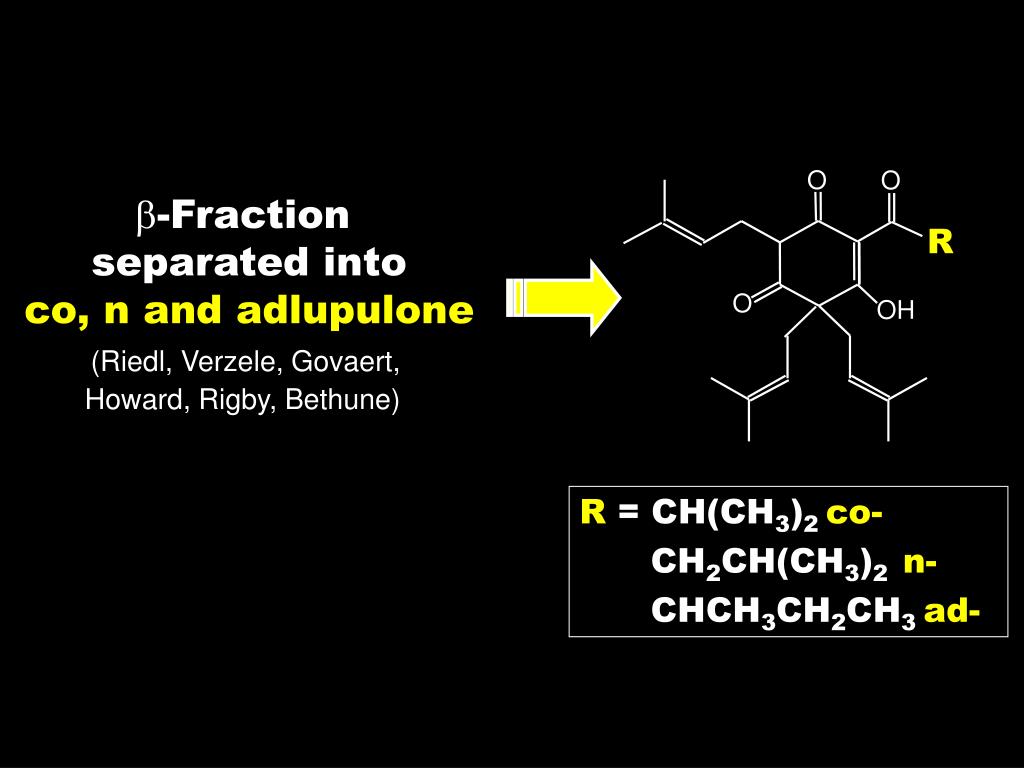 PPT - The Bitter, Twisted Truth of the Hop 50 Years of Hop Chemistry ...