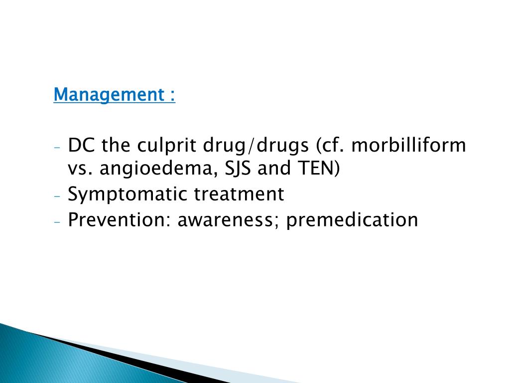 PPT - ADVERSE CUTANEOUS DRUG REACTIONS Course 393 (Prof. Marwan Al ...