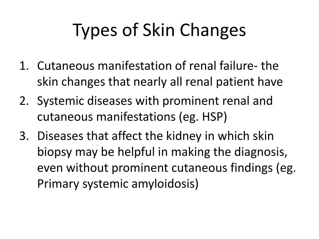 PPT - Cutaneous Manifestations of Renal Disease PowerPoint Presentation ...