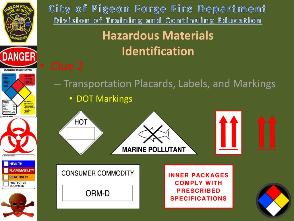PPT - Chapter 3 Hazardous Materials Identification PowerPoint ... PPT - Chapter 3 Hazardous Materials Identification PowerPoint ...