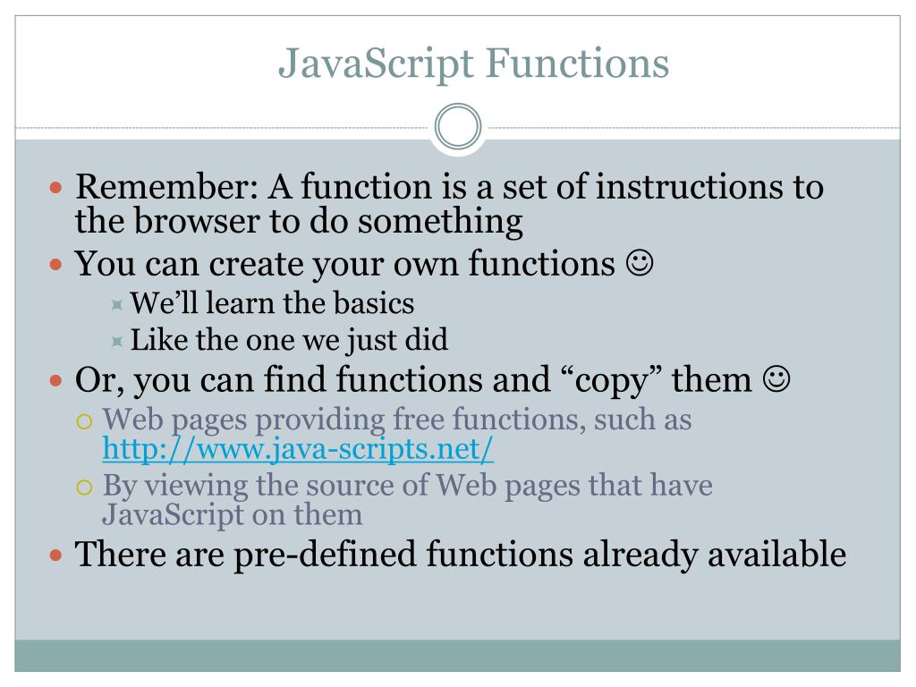 Ppt Introduction To Javascript Powerpoint Presentation Free Download 4287