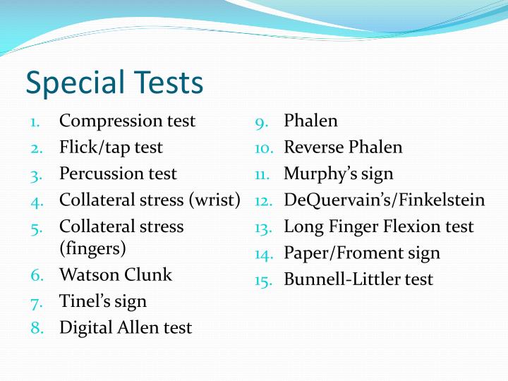 PPT - Wrist & Hand Evaluation PowerPoint Presentation - ID:2317149