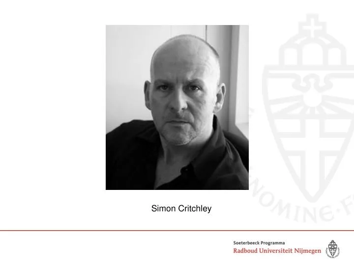 PPT - Simon Critchley PowerPoint Presentation, free download - ID:2317423