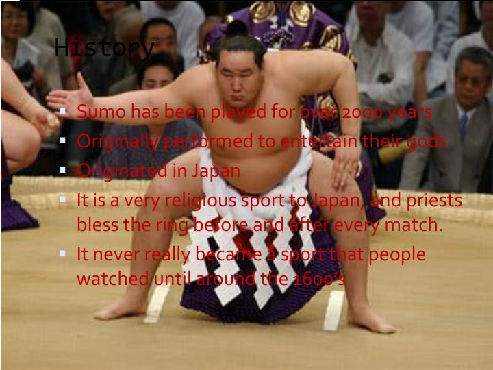 PPT - Sumo Wrestling PowerPoint Presentation - ID:2317445