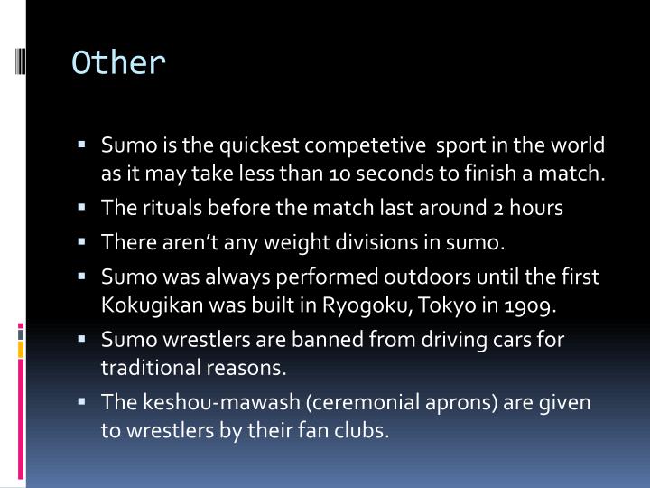 PPT - Sumo Wrestling PowerPoint Presentation - ID:2317445