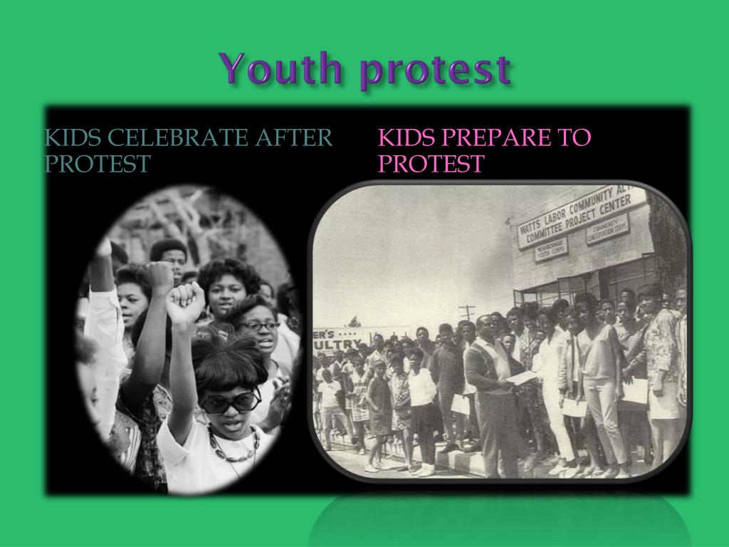 PPT - Impact of Youth on Civil Rights Movement in 1950s and 1960s ...