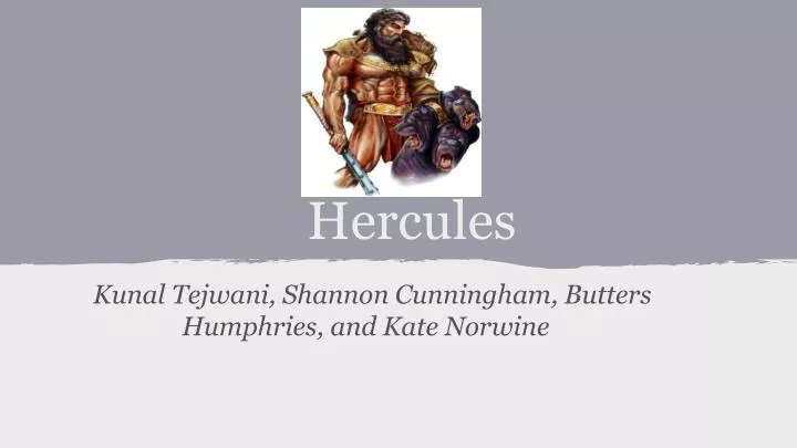 PPT - Hercules PowerPoint Presentation, free download - ID:2317517
