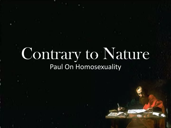 PPT - Contrary to Nature PowerPoint Presentation, free download - ID ...