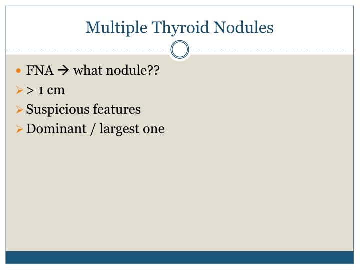 Ppt Thyroid Nodules Powerpoint Presentation Id 2318535