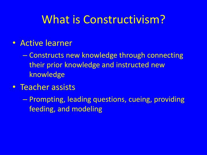 PPT - Constructivism in Mathematics PowerPoint Presentation - ID:2318730