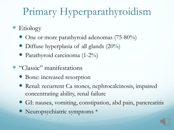 PPT - Hypercalcemia PowerPoint Presentation - ID:2318742