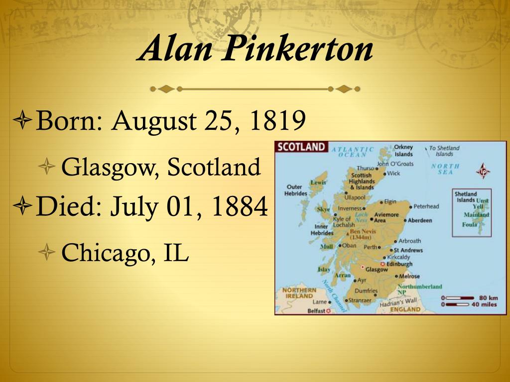 PPT - “ Allen Pinkerton: Cooper , Abolitionist, Private Eye, Spy ...