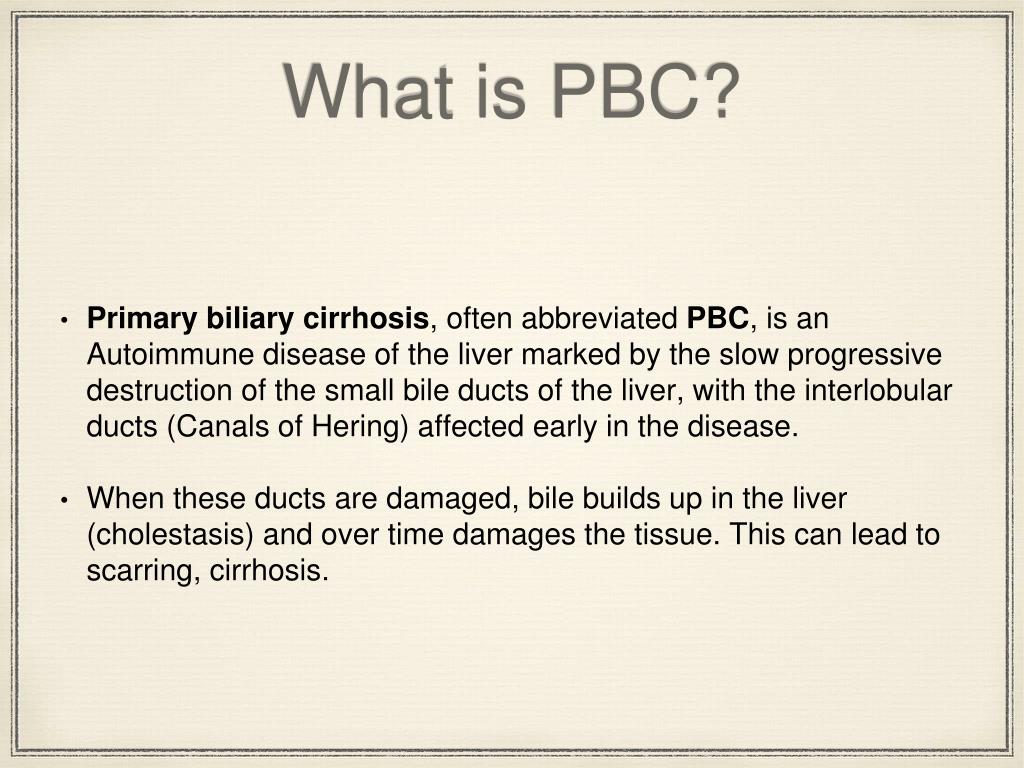 PPT - Primary Biliary Cirrhosis & Hemochromatosis PowerPoint ...