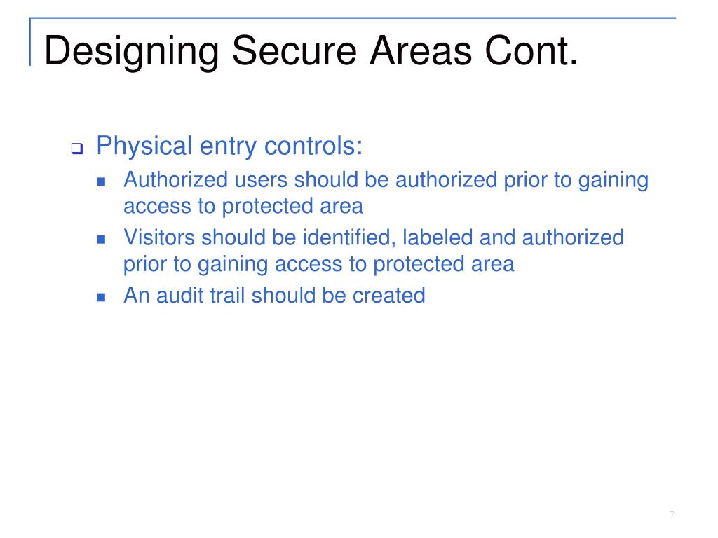 PPT - Chapter 7: Physical & Environmental Security PowerPoint ...