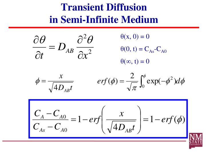 PPT - Diffusion Mass Transfer PowerPoint Presentation - ID:2319943