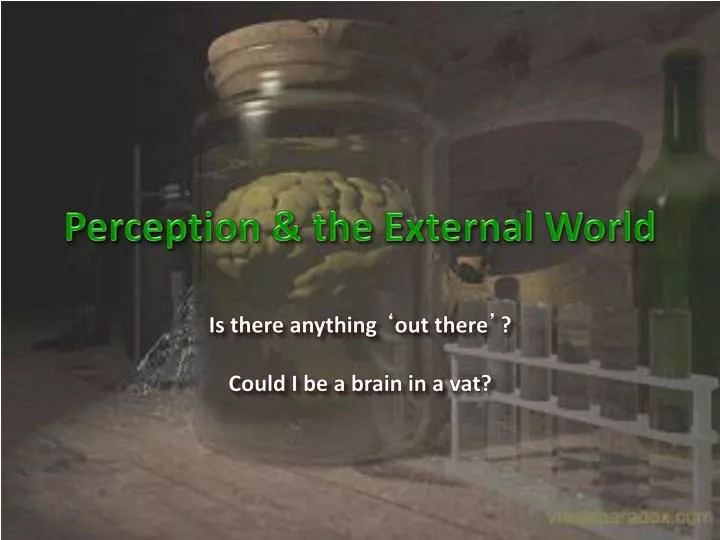 PPT - Perception & the External World PowerPoint Presentation, free ...
