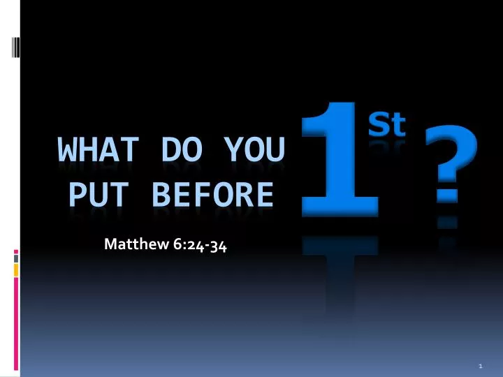 PPT - What Do You Put before PowerPoint Presentation, free download ...