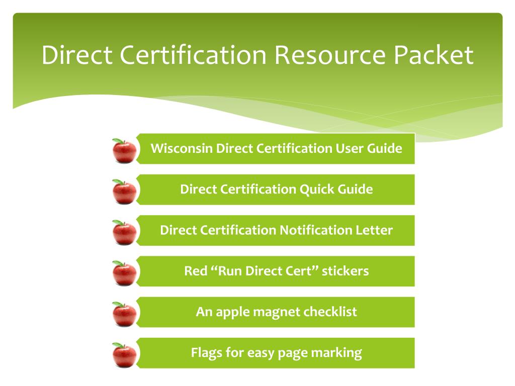 PPT - Marisa MacLaren , MPH Theresa Kuehl Direct Certification Outreach ...