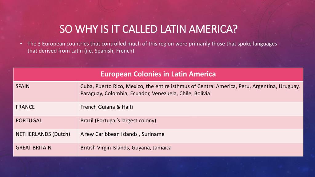 PPT - Multicultural Studies latin American history, contributions ...