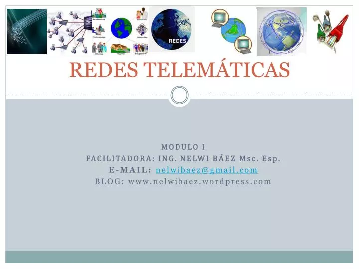 PPT - REDES TELEMÁTICAS PowerPoint Presentation, free download - ID:2320924