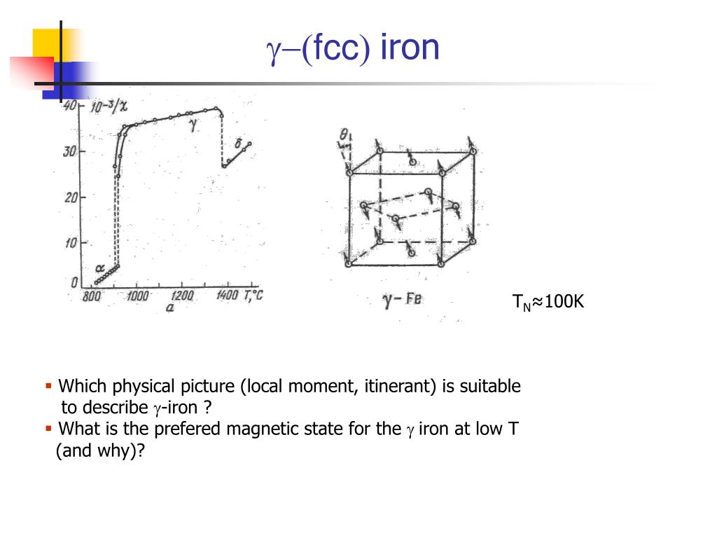 PPT - Effects of electronic correlations in iron and iron pnictides ...