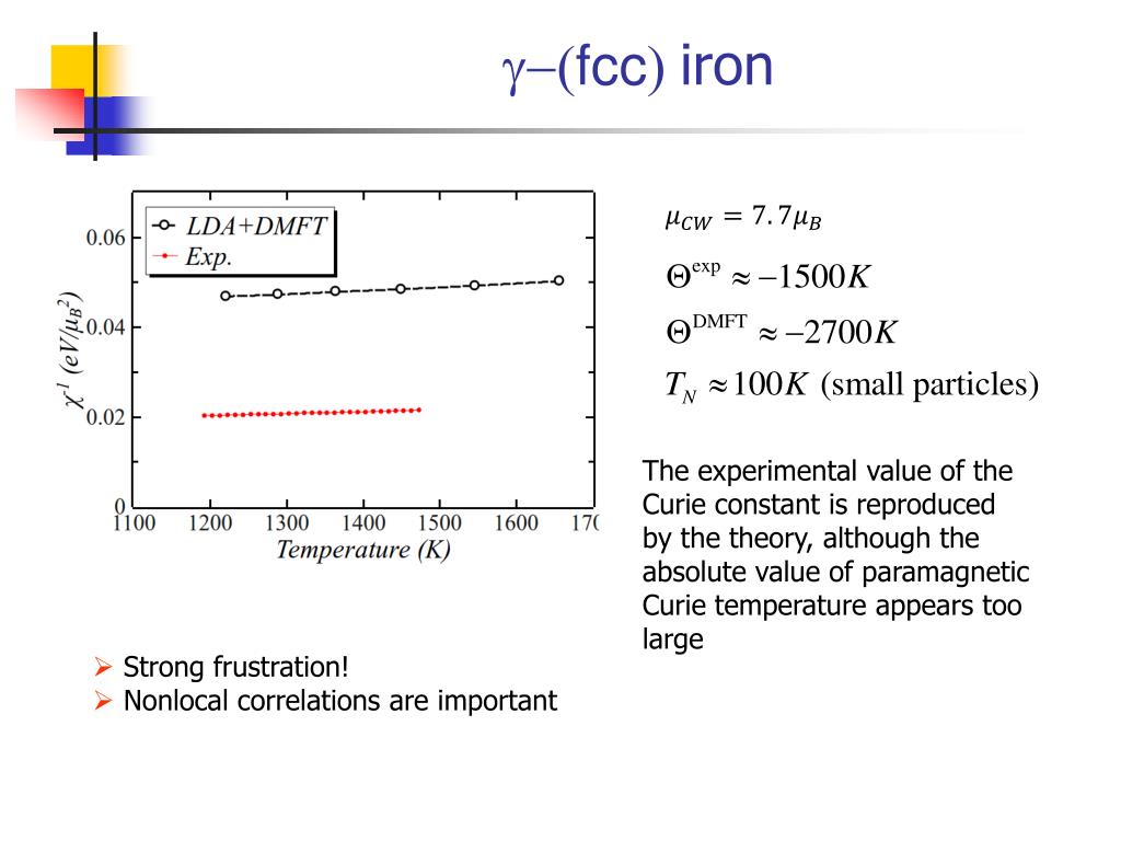 PPT - Effects of electronic correlations in iron and iron pnictides ...