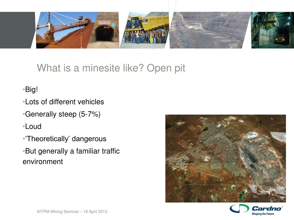 PPT - Traffic Management at Mine Sites Jacob Martin Senior Transport ...
