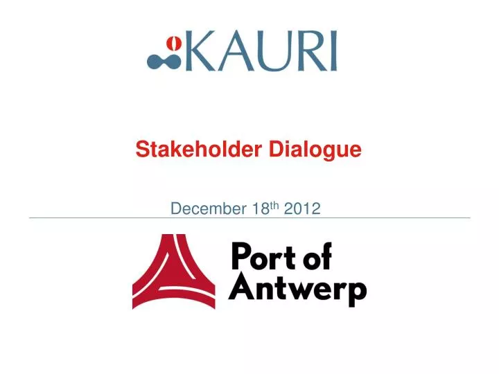 PPT - Stakeholder Dialogue PowerPoint Presentation, free download - ID ...