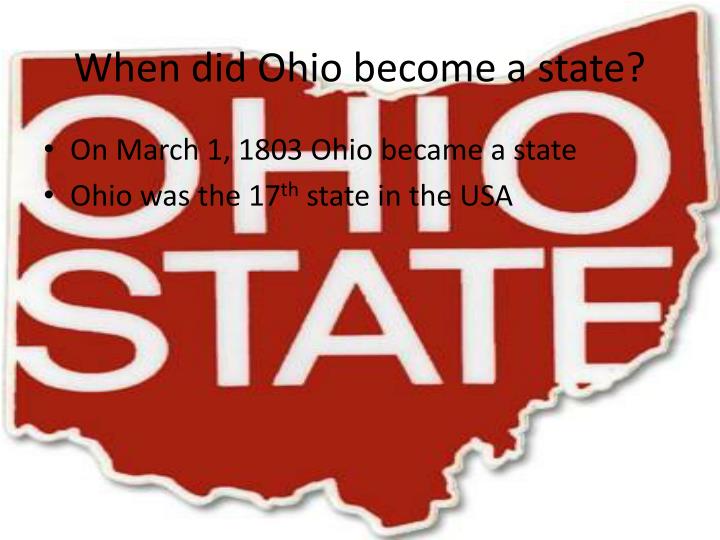 PPT - Ohio PowerPoint Presentation - ID:2321699