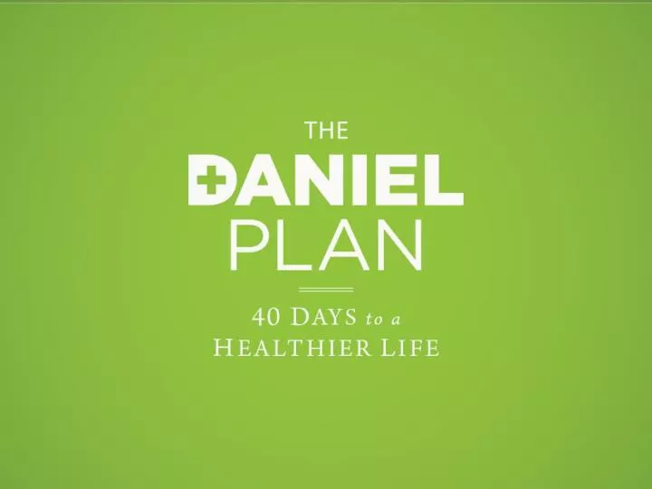 PPT - Introduction to the Daniel Plan PowerPoint Presentation, free ...