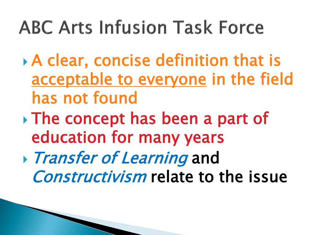 PPT - School Wide Arts Infusion and Tools for Success PowerPoint ...