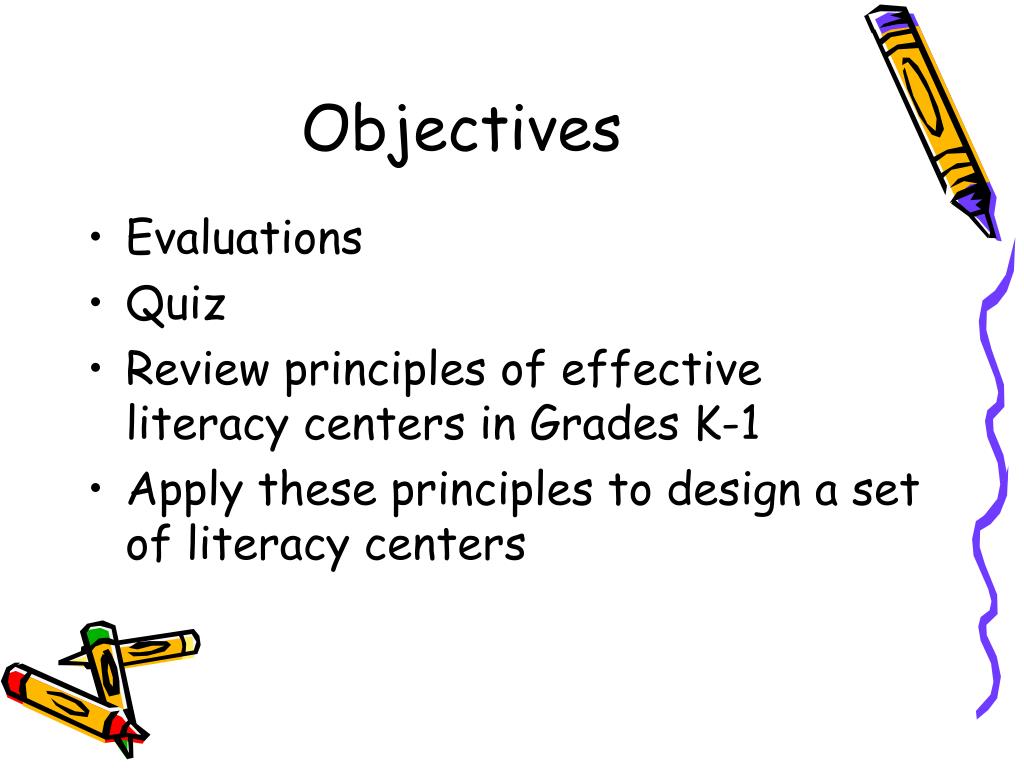 PPT - Planning and Designing Literacy Centers for Grades K-1 PowerPoint ...