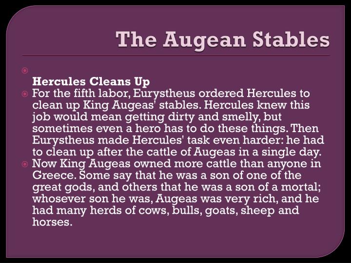 PPT - The Labors of Hercules PowerPoint Presentation - ID:2323452