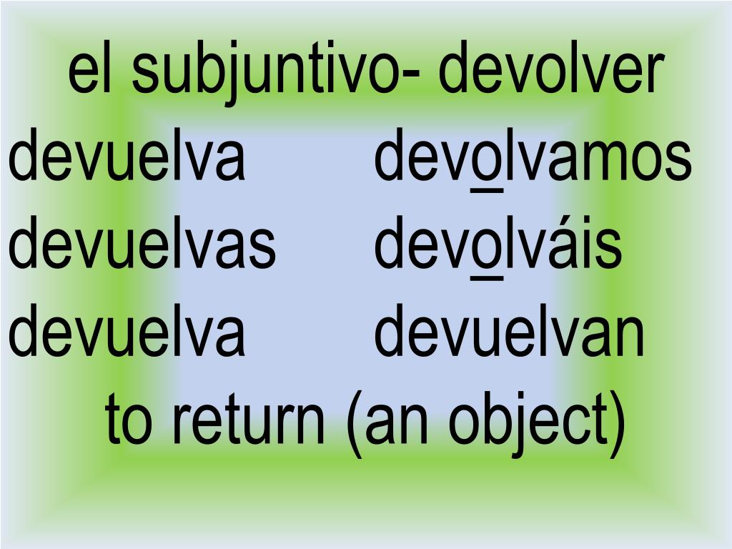 PPT - Learn Spanish Subjunctive Verbs | Helpful Guide and Practice ...