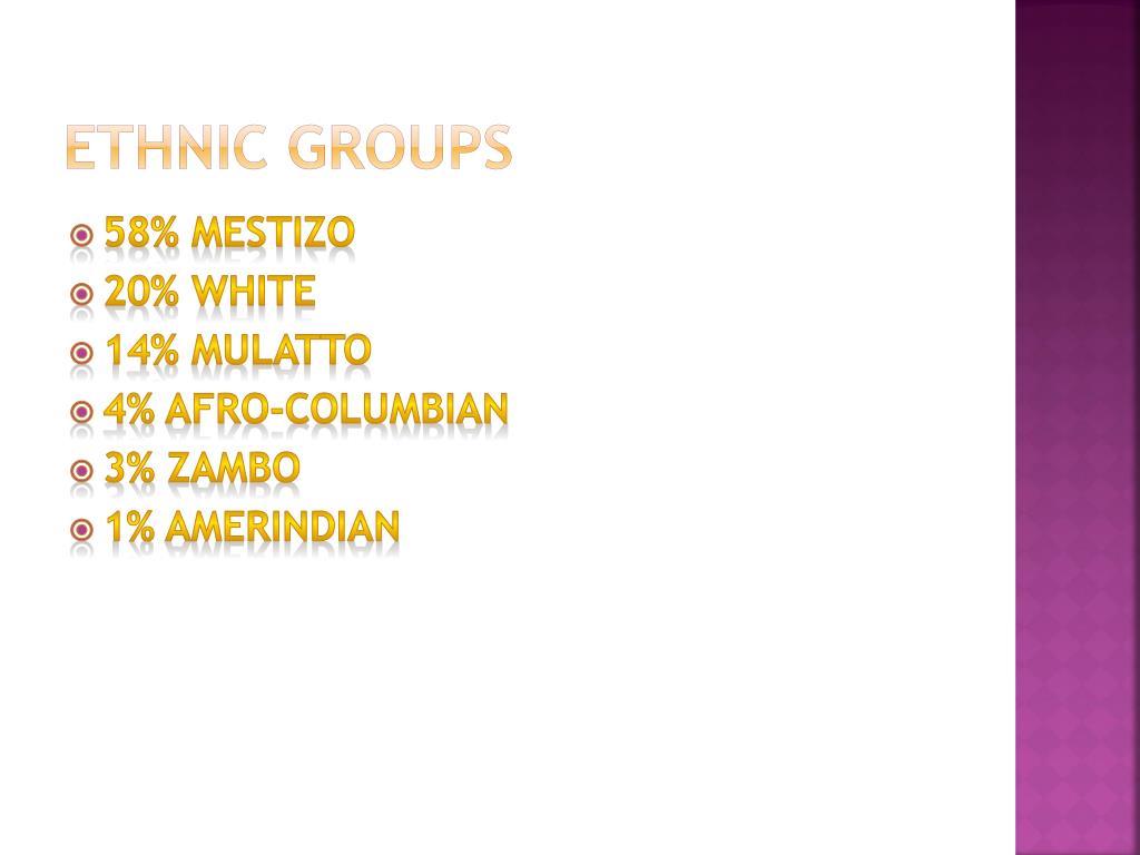 PPT - Political, Social and ethnic history of Colombia PowerPoint ...