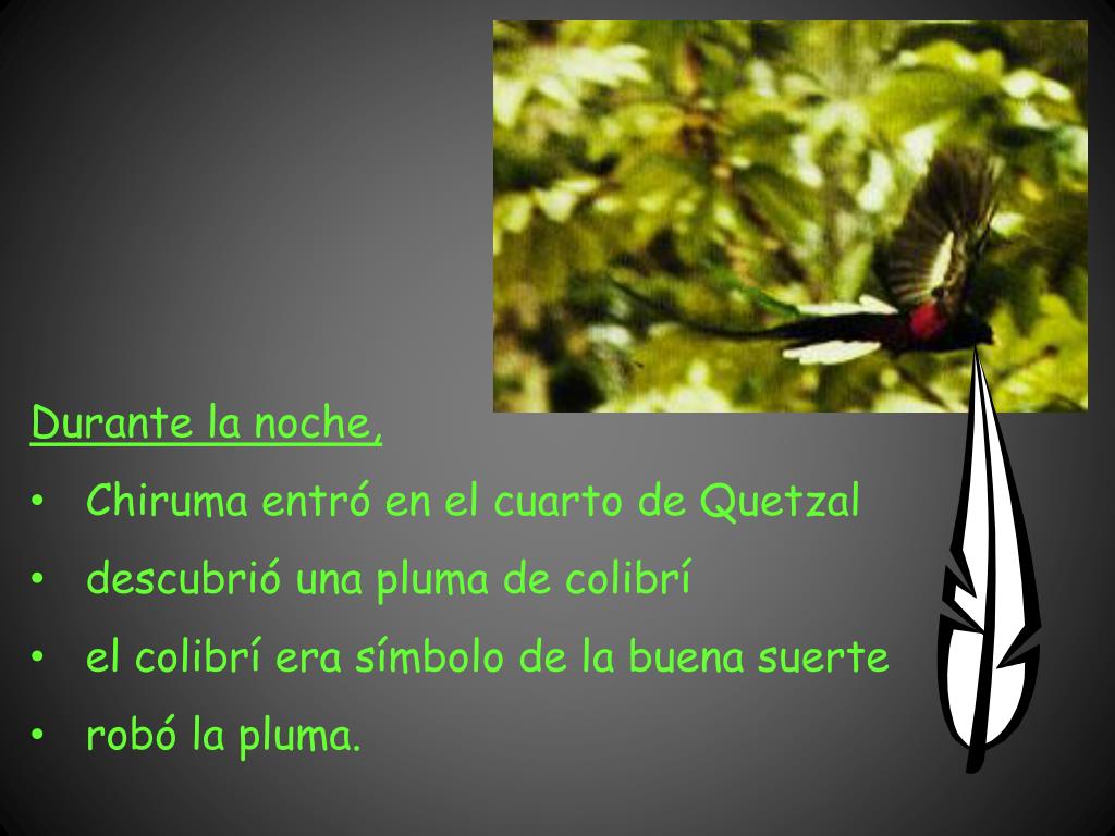 PPT - Quetzal nunca muere una leyenda quiché PowerPoint Presentation ...