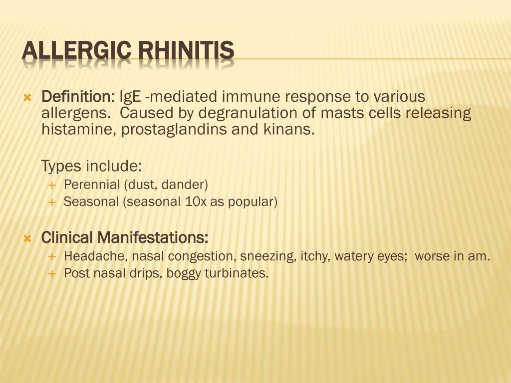 PPT - Otorhinolaryngology Disorders of the Ear, nose and throat ...