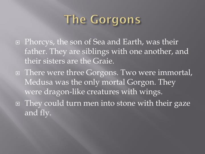 PPT - Hermes, Perseus, The Gorgons, The Fates, a nd The Graie ...