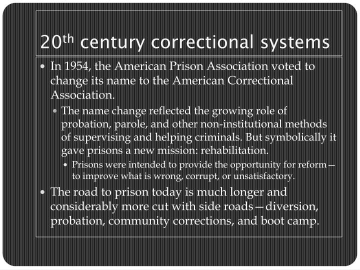 History Of Us Correctional System – OCWWI