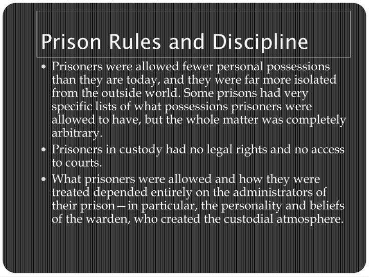 PPT - History & Development of Prisons PowerPoint Presentation - ID:2324040