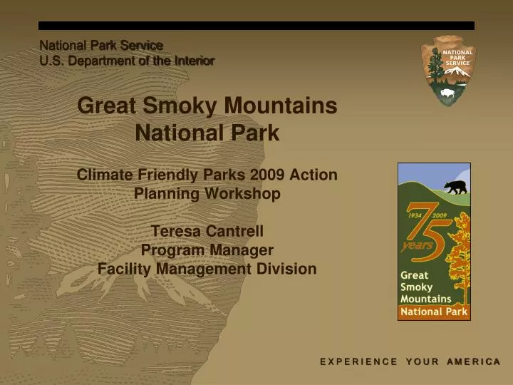 PPT - National Park Service U.S. Department of the Interior PowerPoint ...