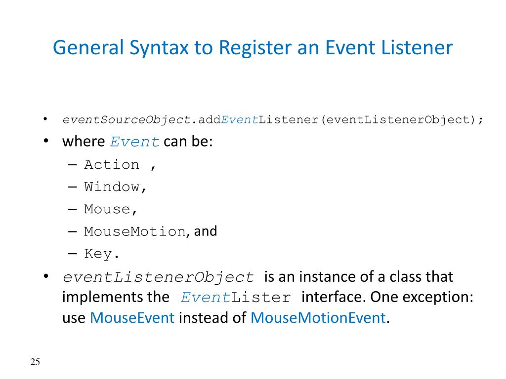 PPT - Nested Classes and Event Handling PowerPoint Presentation, free ...