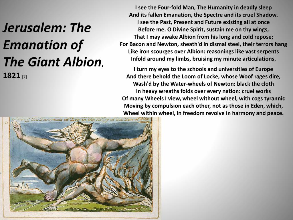 PPT - William Blake 1757 – 1827 (London) Poet Artist Mystic Visionary ...